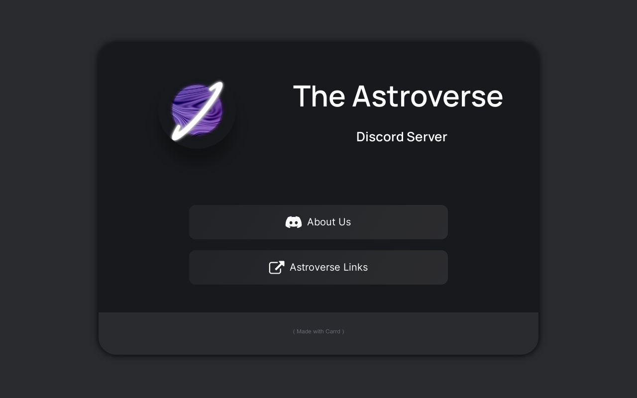 The Astroverse